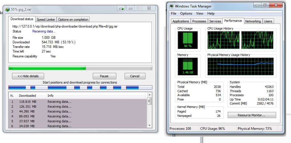 Security Php Secure Download Cpu Usage Stack Overflow 6589
